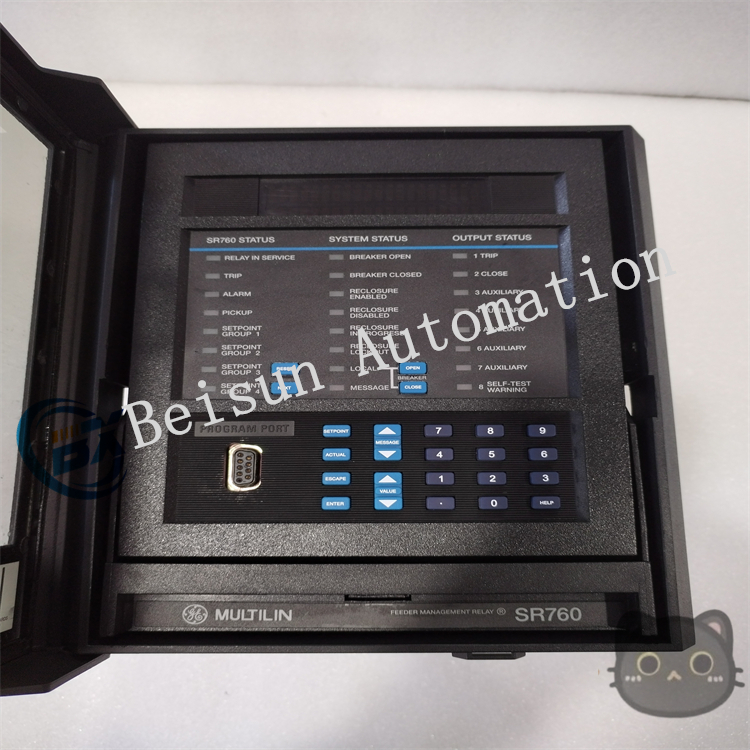 GE 760-P1-S1-HI-A10-G-T 760 Digital relay for feed protection system ...