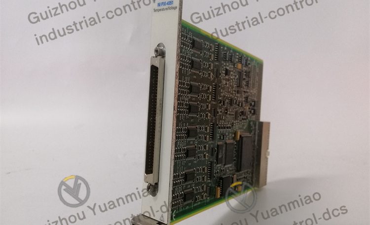 NI PXI-4351 High-precision analog input module - industrial control dcs ...