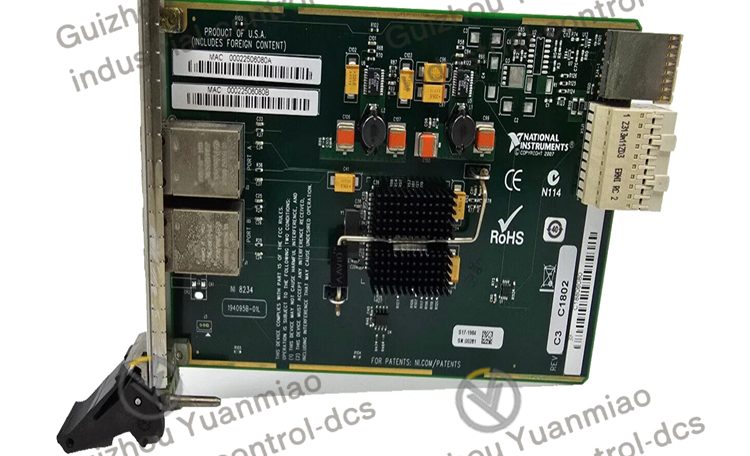 NI PXIe-8234 Ethernet interface module - industrial control dcs automation