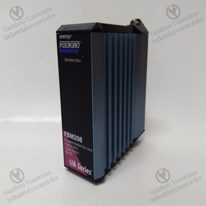 FOXBORO FBM208 8-channel input/output interface component - industrial ...